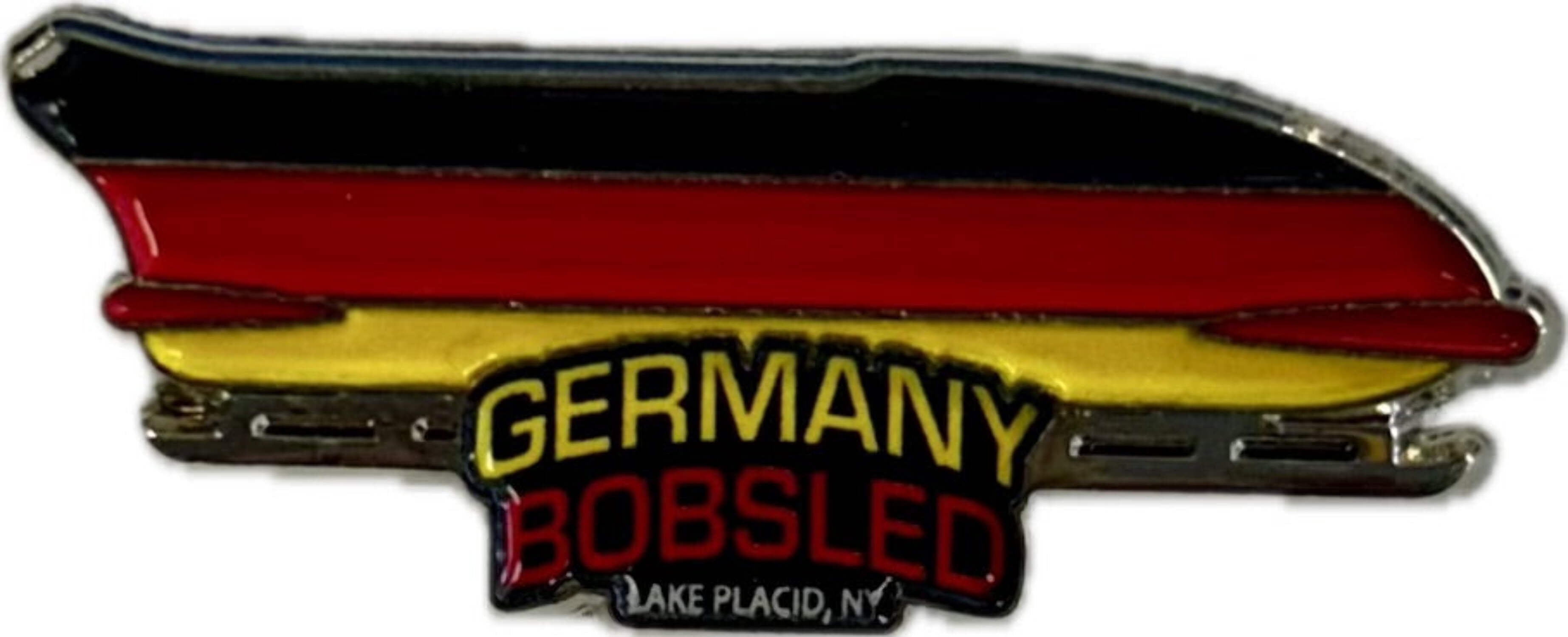 Germany Bobsled Team Lake Placid New York Official Collectors Pin ...
