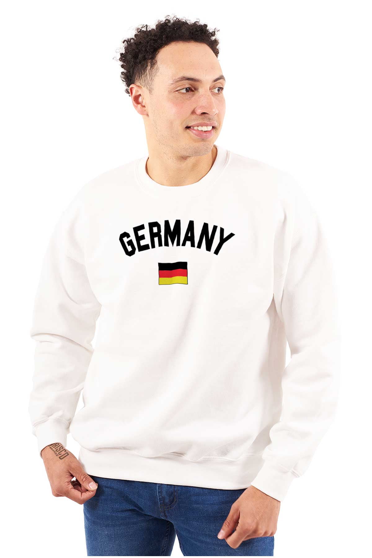 Germany Country Flag Soccer Fan Pride Sweatshirt for Men or Women ...