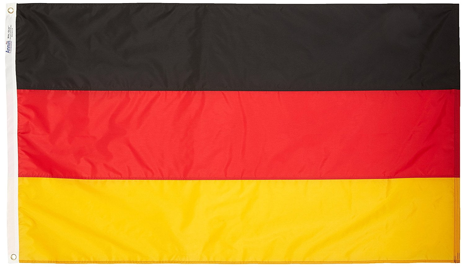 Germany Flag 3x5 ft. Nylon SolarGuard Nyl-Glo 100% Made in USA to ...