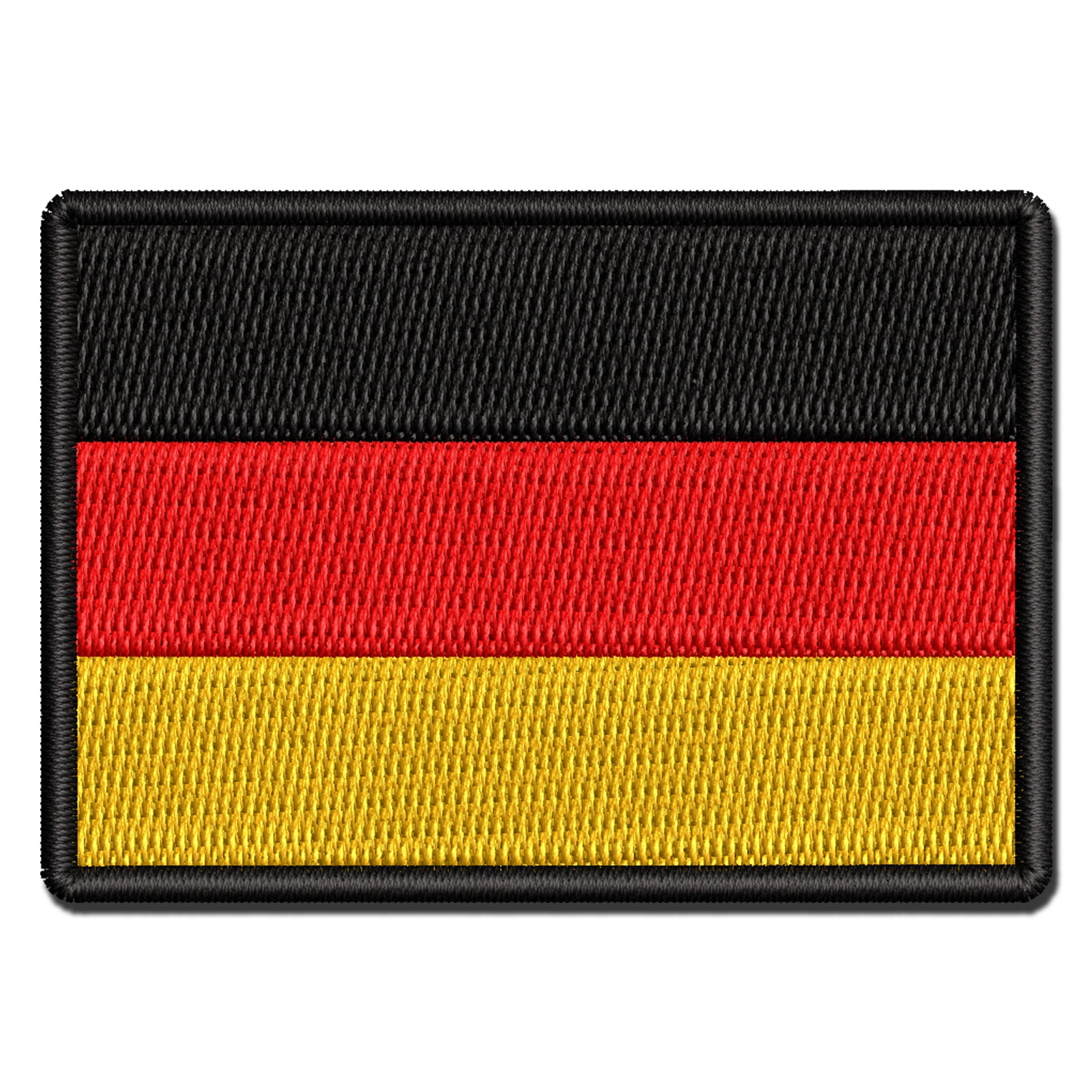 Germany Flag German Applique Multi-Color Embroidered Iron-On Patch - 2. ...