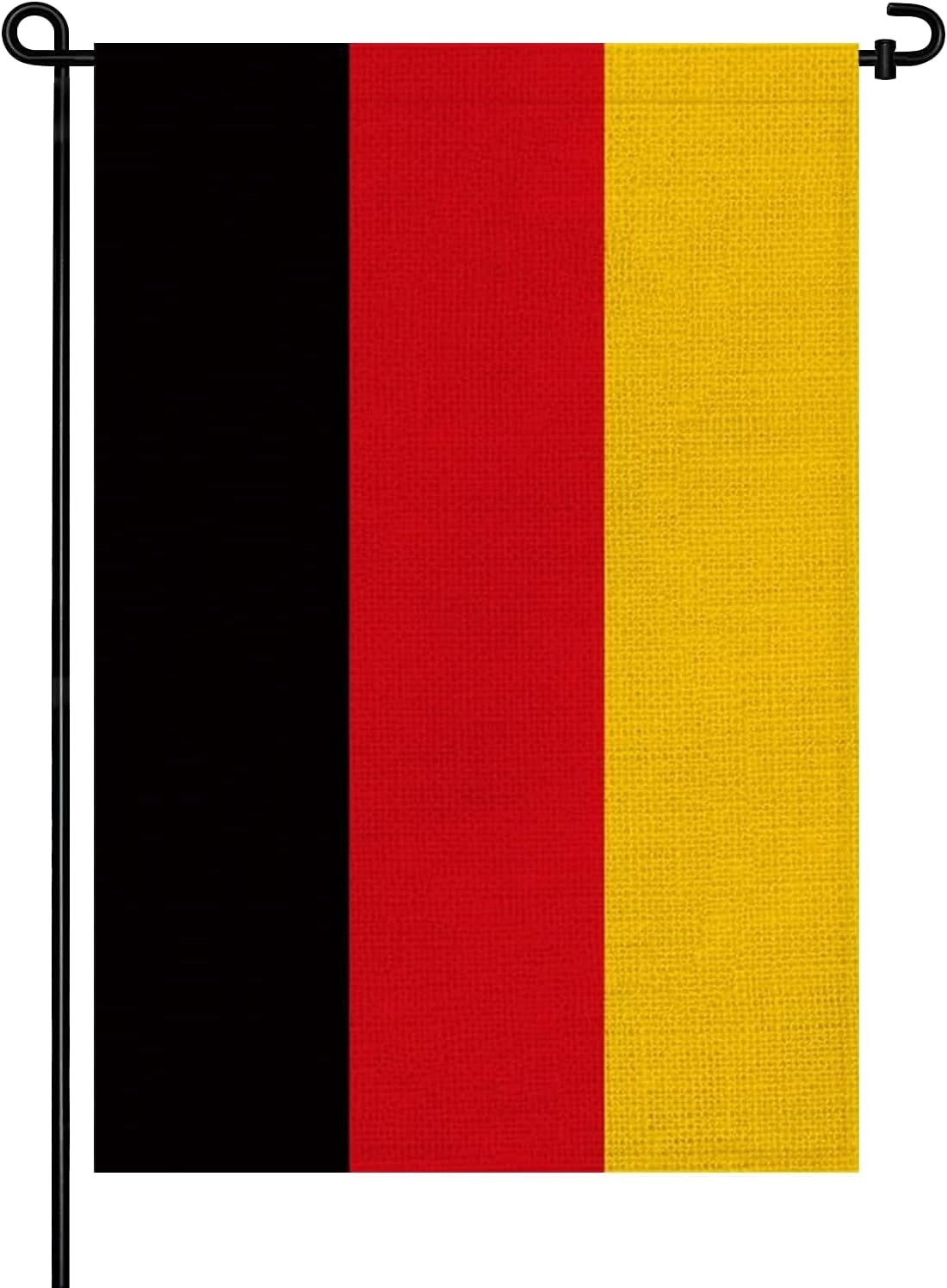 Germany Flag German Garden Flags 12x18 Inch Double-Sided Small Burlap ...