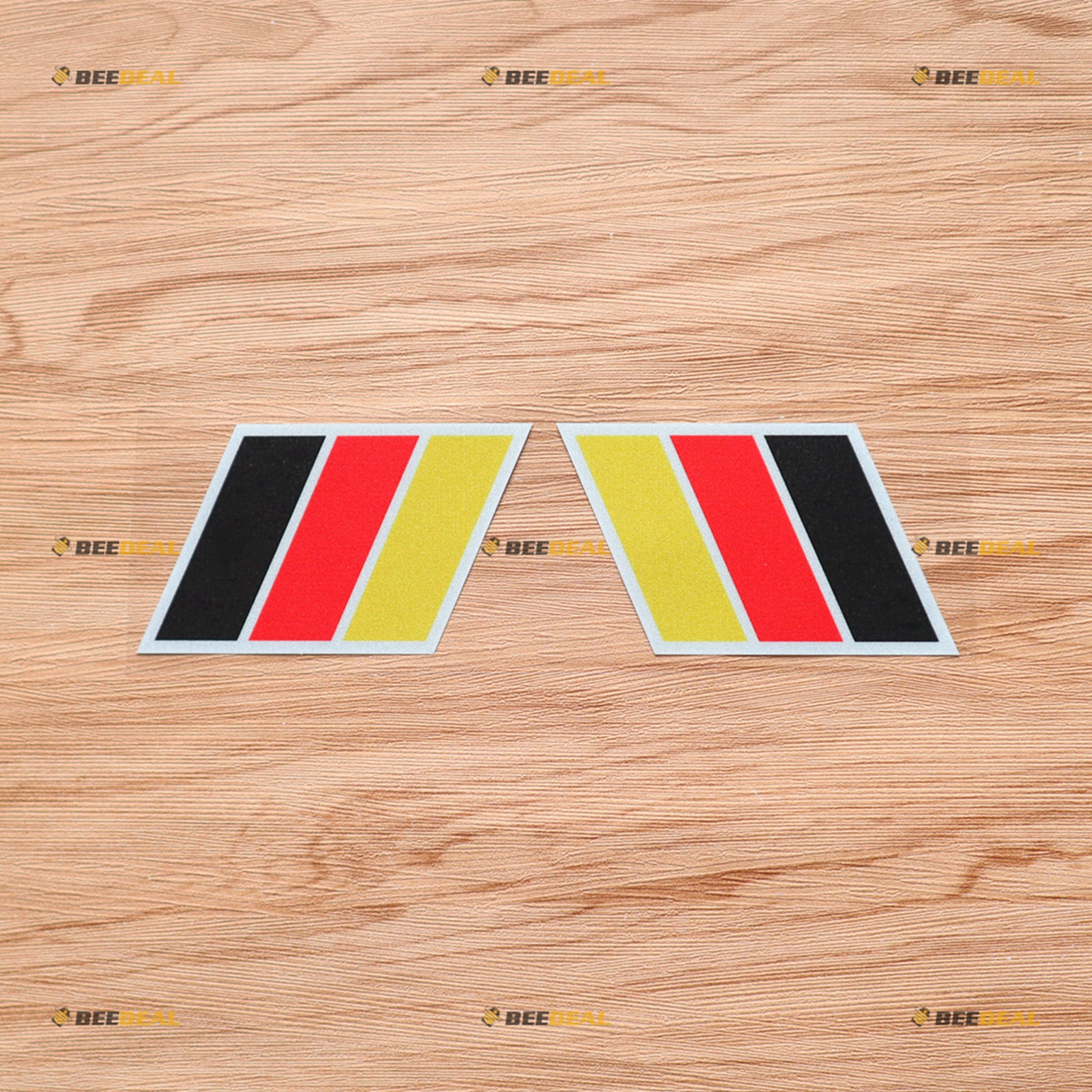 Germany Flag Tricolor bold Stripes Car Sticker Decal Vinyl - Pair ...