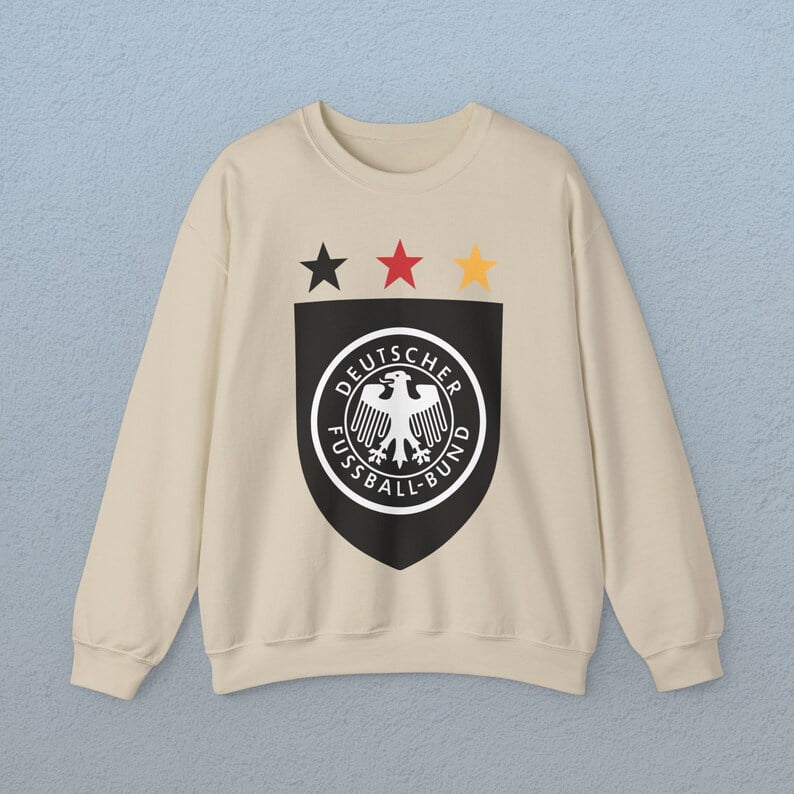 Germany Football Team - 90's Crest sweatshirt, European Football Team ...