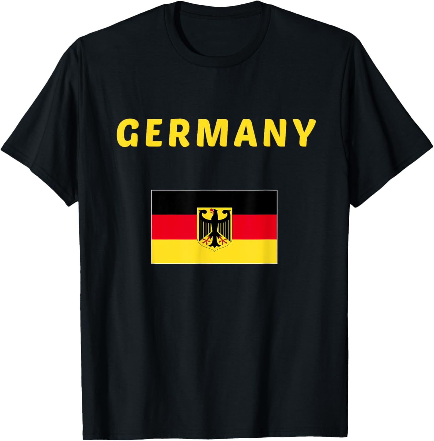 Germany German Tee Flag souvenir Gift Deutsche T-Shirt - Walmart.com