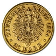 German Gold 20 Marks Coins, Average Circulated - Random Selection ...
