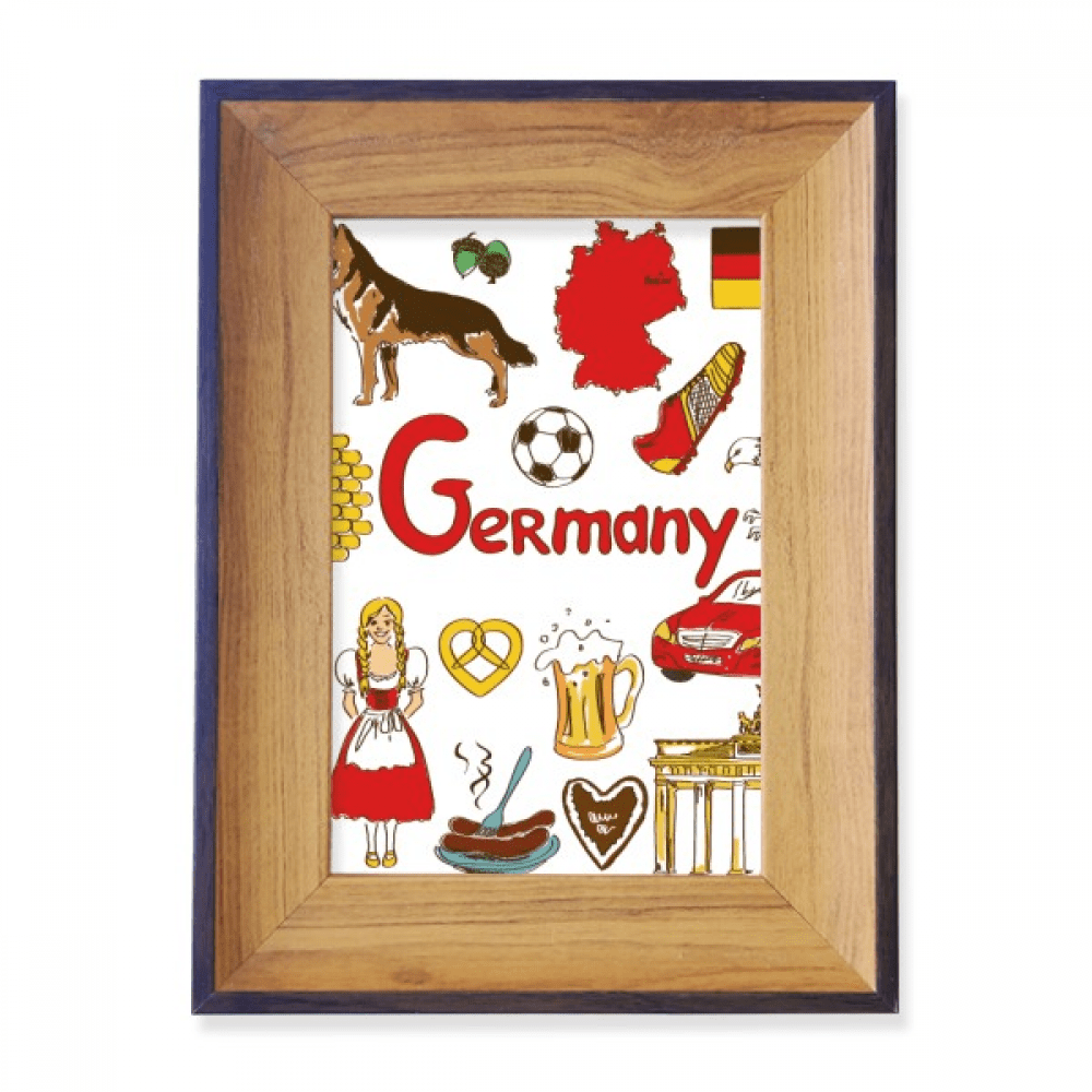 Germany Landscap Animals National Flag Photo Frame Exhibition Display ...