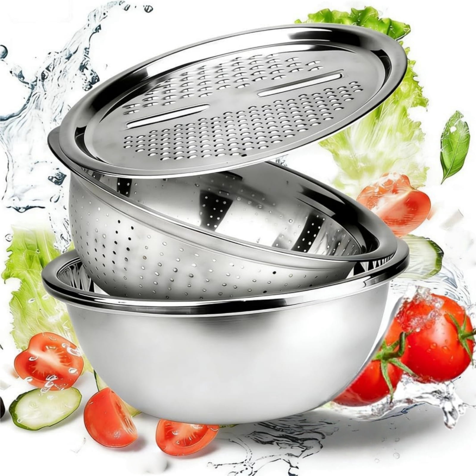 Germany Multifunctional Stainless Steel Basin, 3-in-1 Multifunction ...