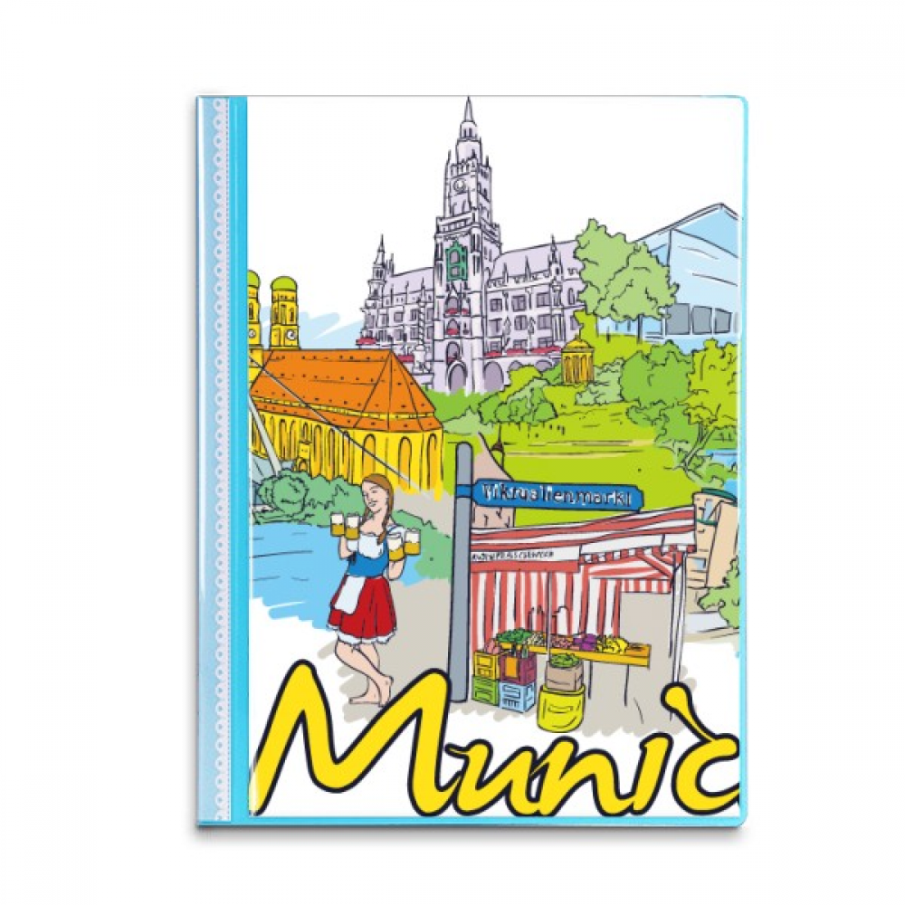 Germany Munchen Landmark Architecture Book Sheet Protectors Portfolio ...