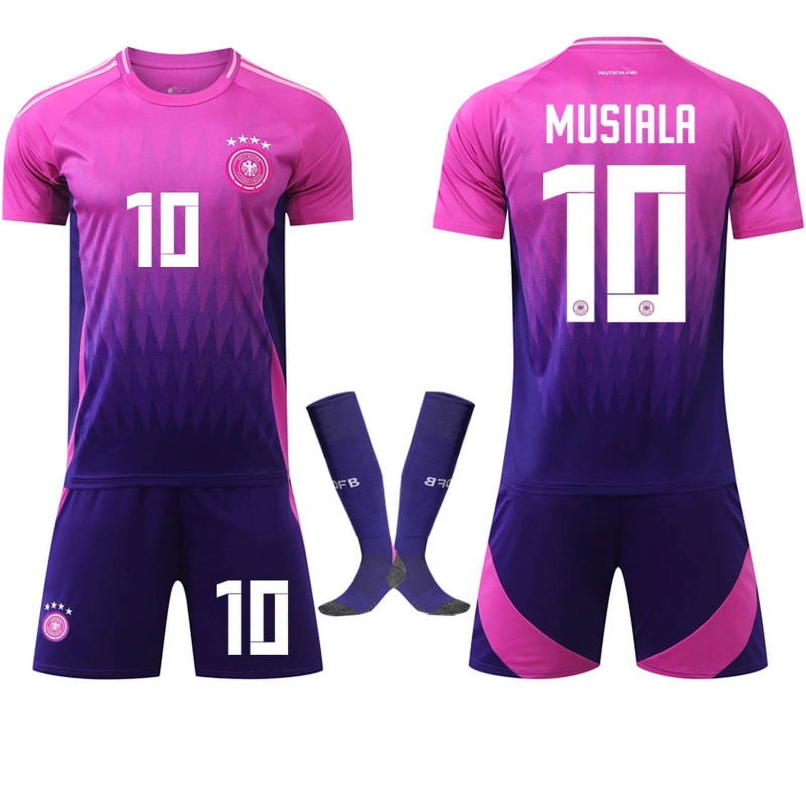 Germany National Football Team 24/25 #10 Jamal Musiala Home Kit Set ...