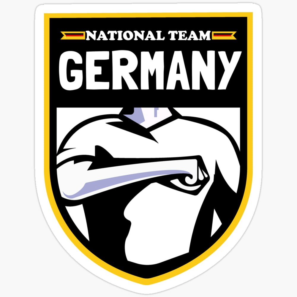 Germany National Team Logo Sticker Phone Decal Water Bottle Stickers ...