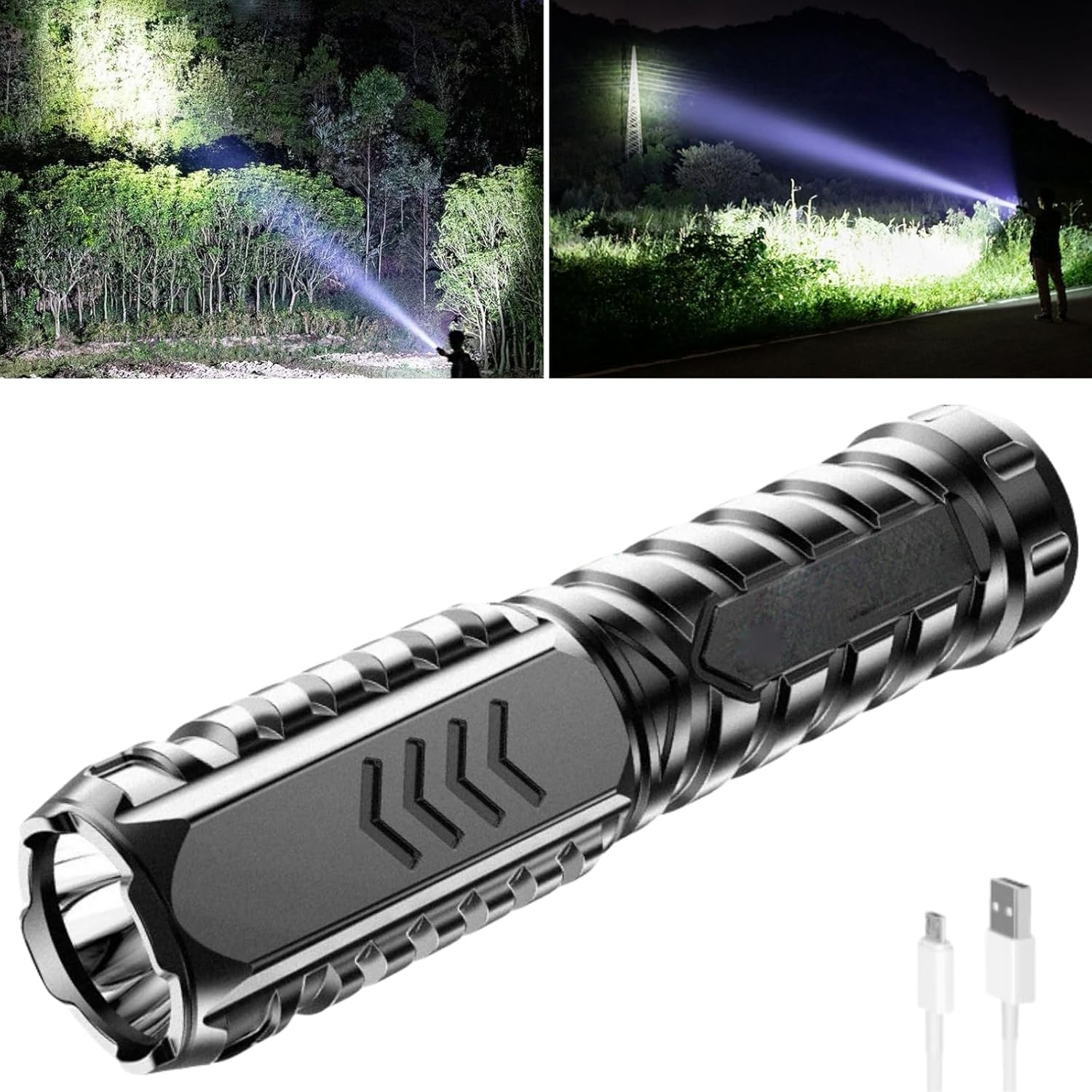 Germany New Technology Multifunctional Rechargeable Flashlight ...