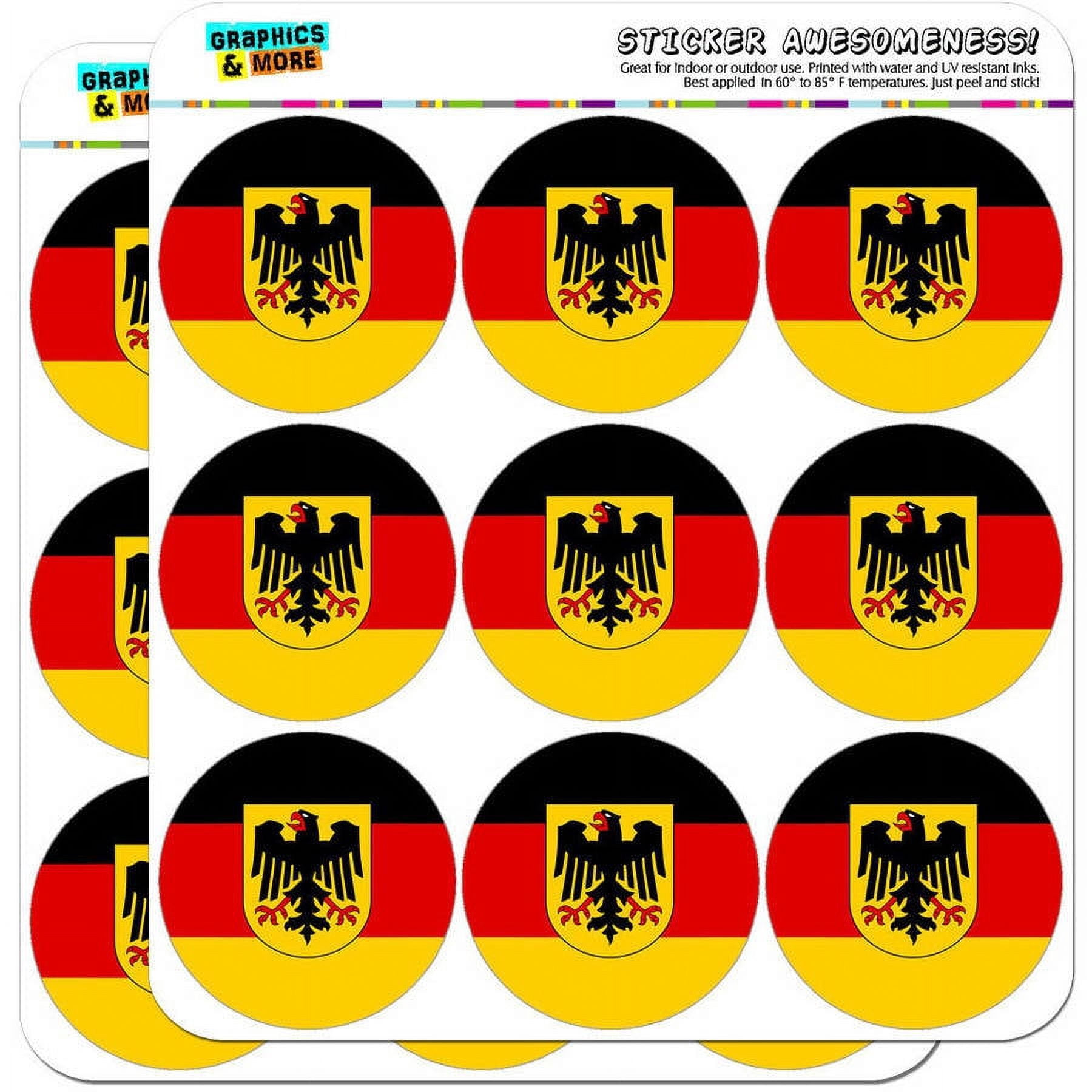 Germany with Crest National Country Flag 18 2" Planner Calendar ...