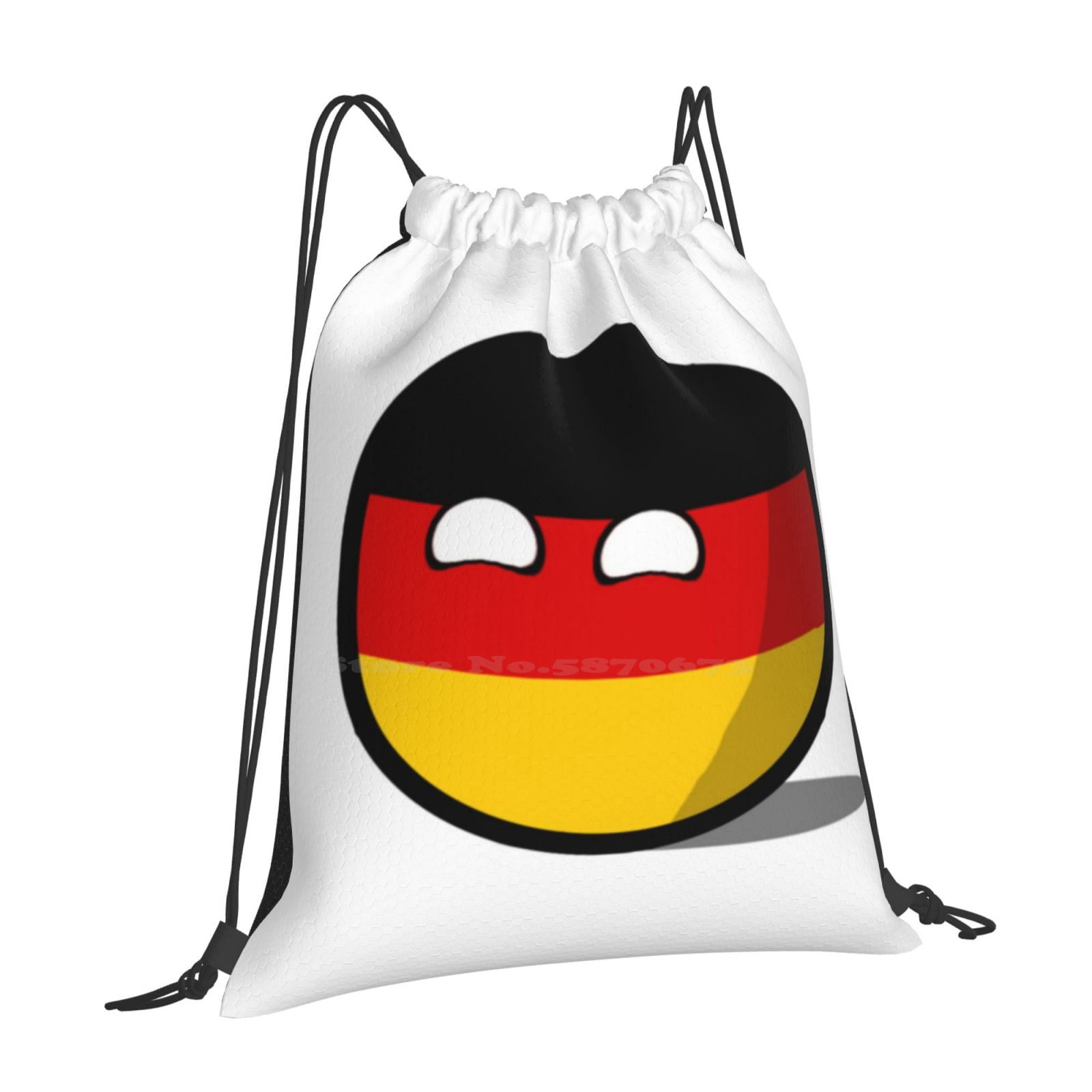Germanyball ( Countryball ) Pattern Design Laptop Travel Bags ...