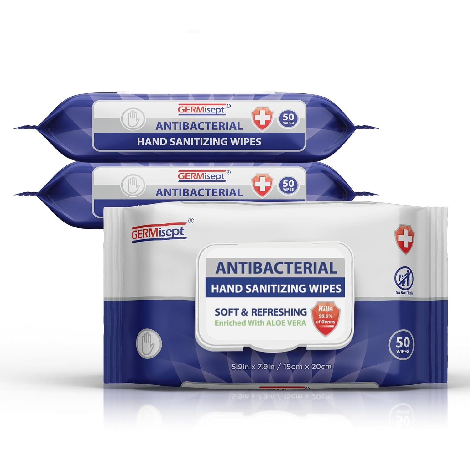 DDI 2348992 hygienic Sanitizing Wipes - 50 Count - Case of 24 - Walmart.com
