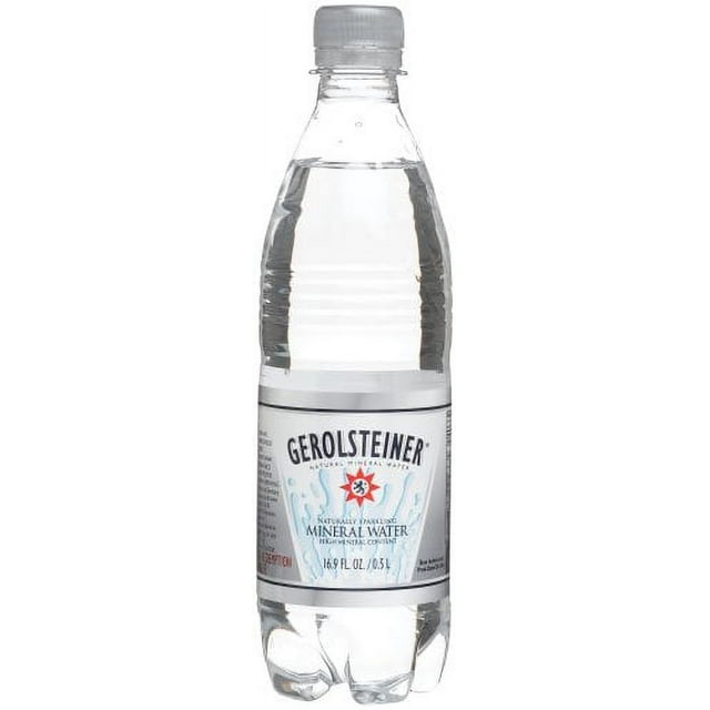 Gerolsteiner Naturally Sparkling Mineral Water, 16.9-Ounce Bottles (Pack of 24) - Walmart.com