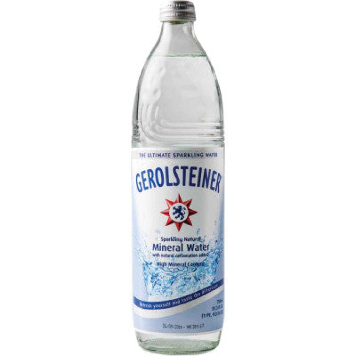 Gerolsteiner Healthy Sparkling Mineral Water in Glass Bottles - Walmart.com