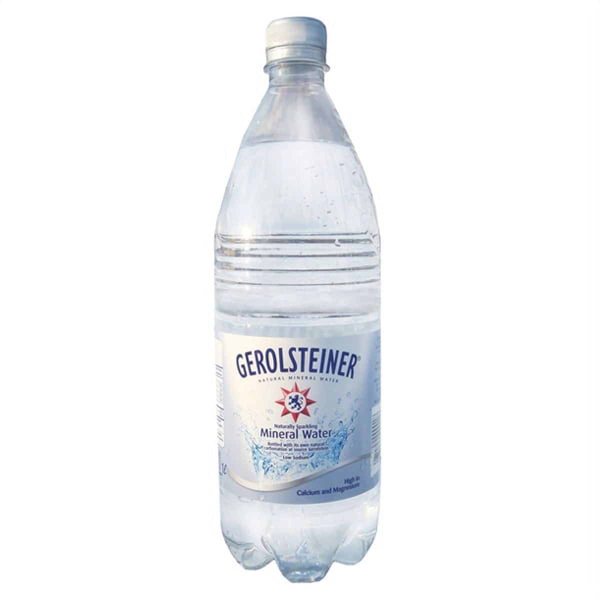 Gerolsteiner Sparkling Natural Mineral Water 16.9 oz Plastic Bottles ...