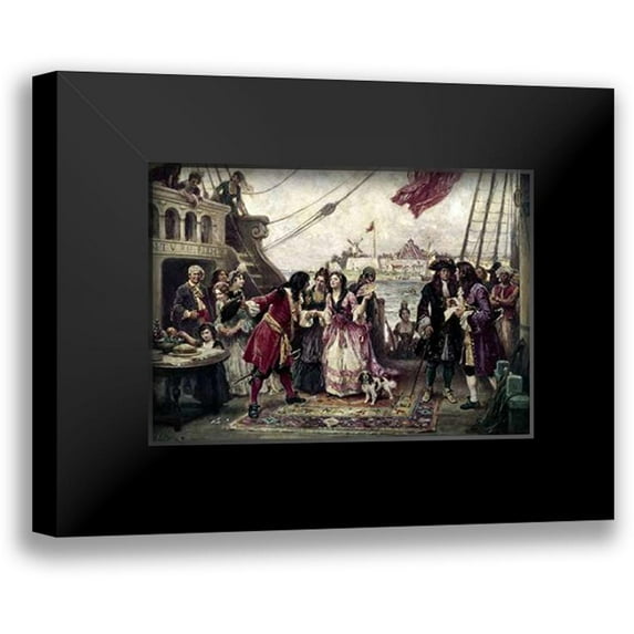 Gerome Ferris, Jean Leon 14x11 Black Modern Framed Museum Art Print ...