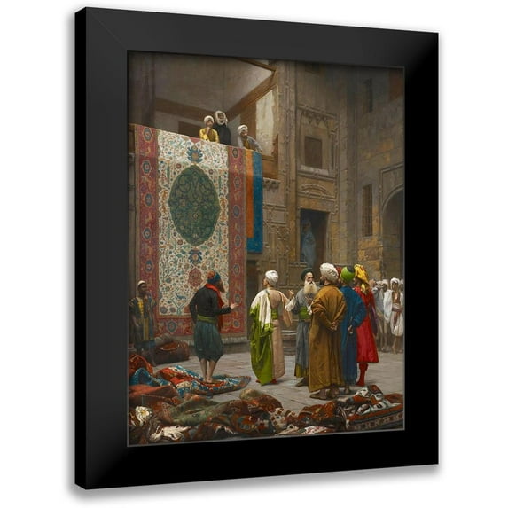Gerome, Jean-Leon 12x14 Black Modern Framed Museum Art Print Titled ...