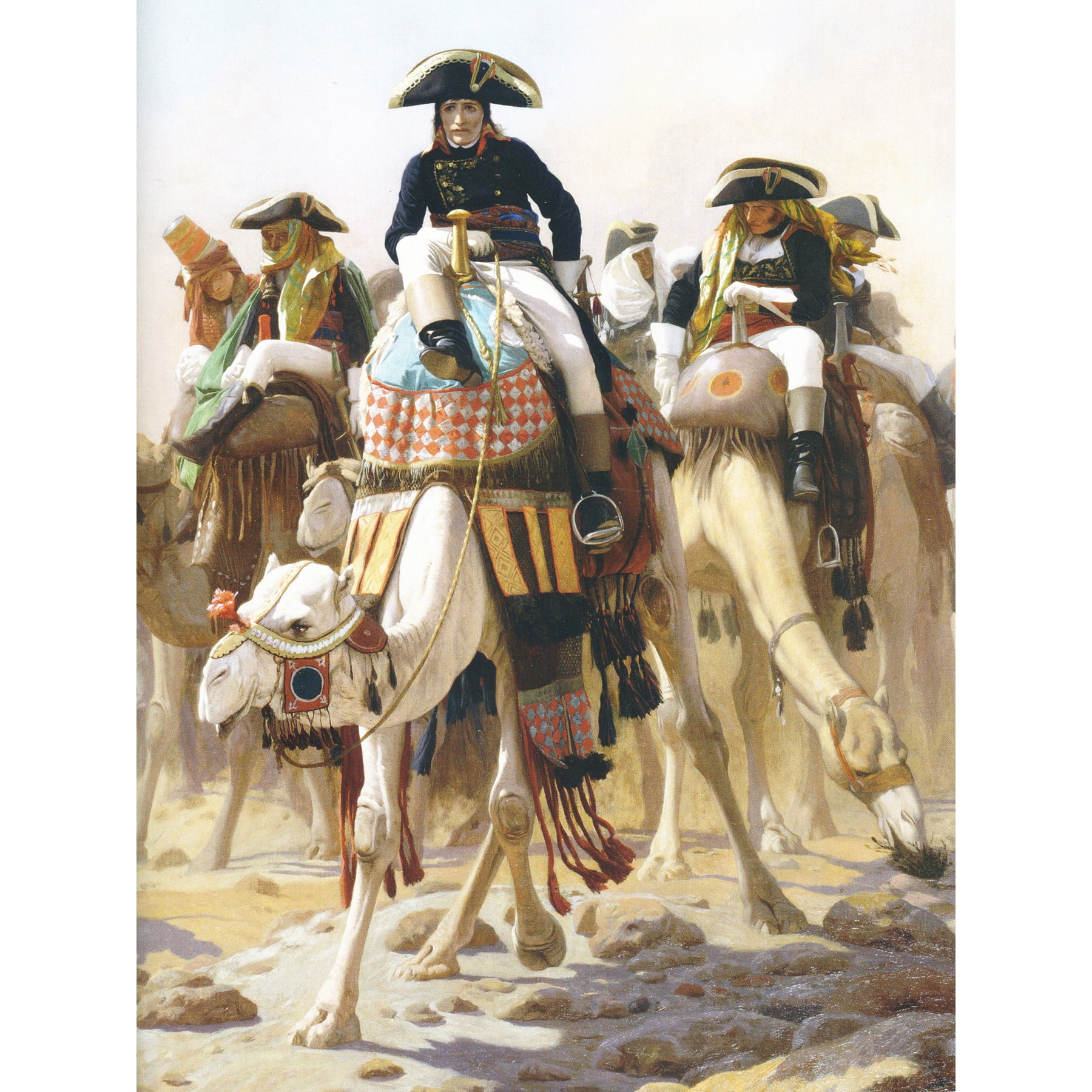Gerome Napoleon Bonaparte Camel Egypt Painting Extra Large Art Print ...