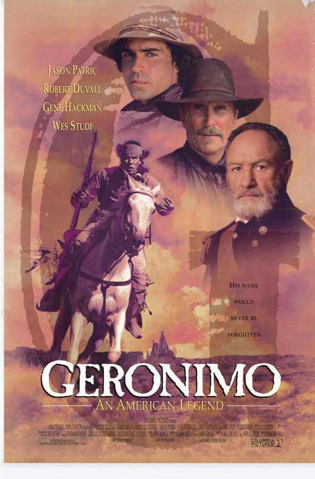 Geronimo: An American Legend - movie POSTER (Style A) (11" x 17") (1993 ...