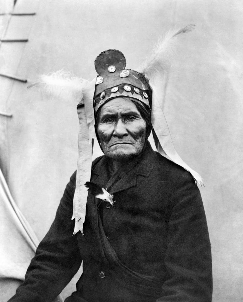 Geronimo. Namerican Apache Leader. Photograph By Charles D. Arnold ...