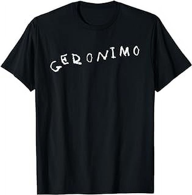 Geronimo Signature Native American Warrior History Vintage T-Shirt ...