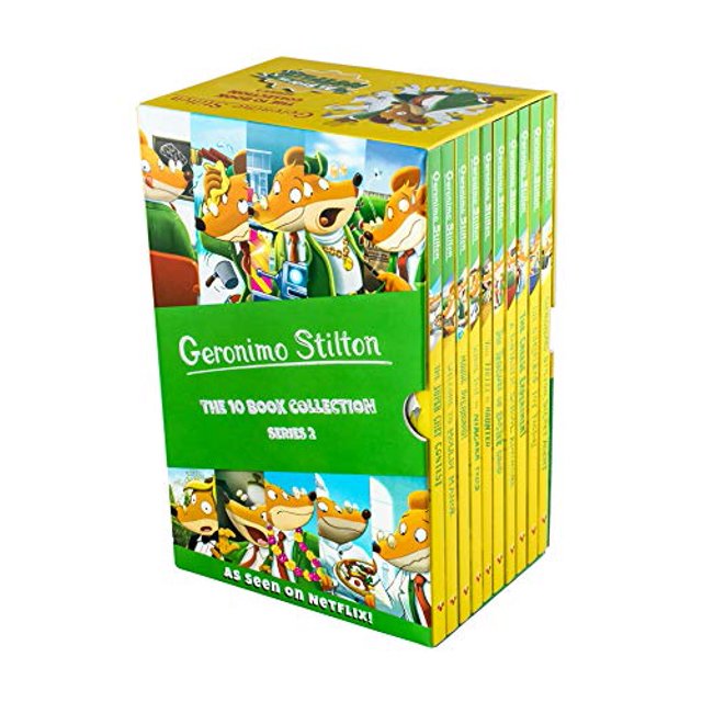 Geronimo Stilton (10 Book Collection, Series 2) - Walmart.com