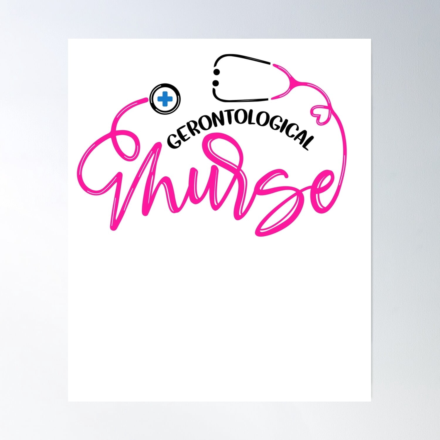 Gerontological Nurse -Geriatric Nurse Quote-Elderly Caregiver - Old ...
