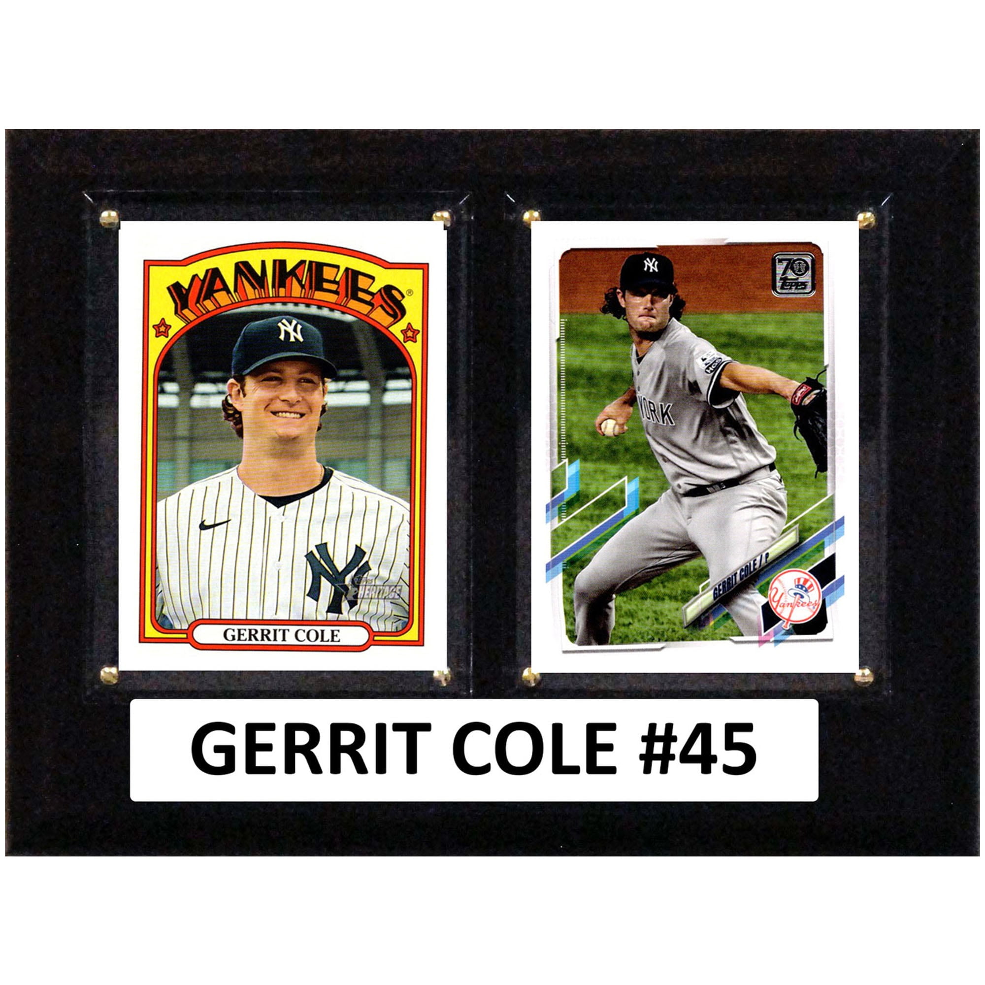 Gerrit Cole New York Yankees 6'' x 8'' Team Plaque - Walmart.com