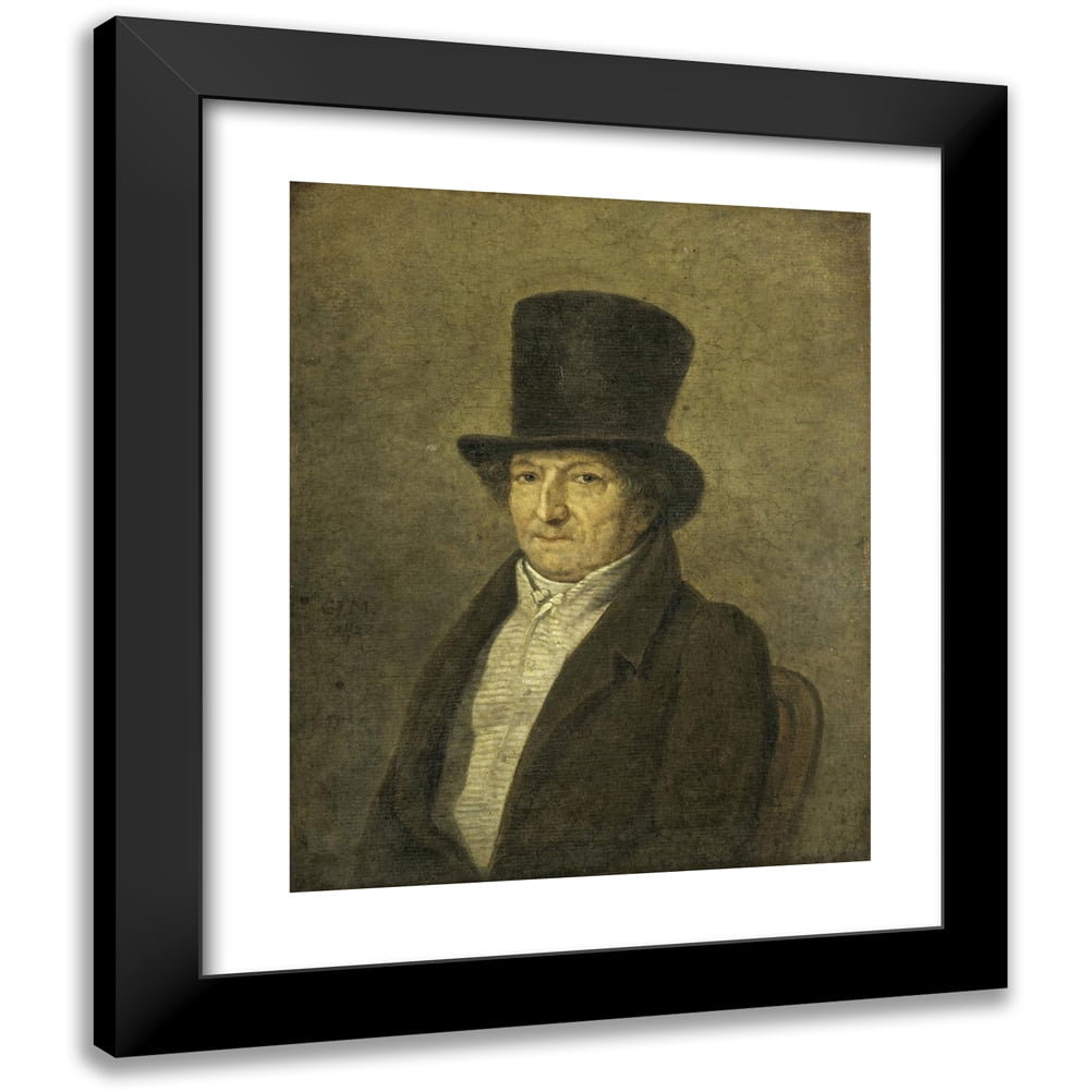 Gerrit Jan Michaëlis 20x24 Black Modern Framed Museum Art Print Titled ...