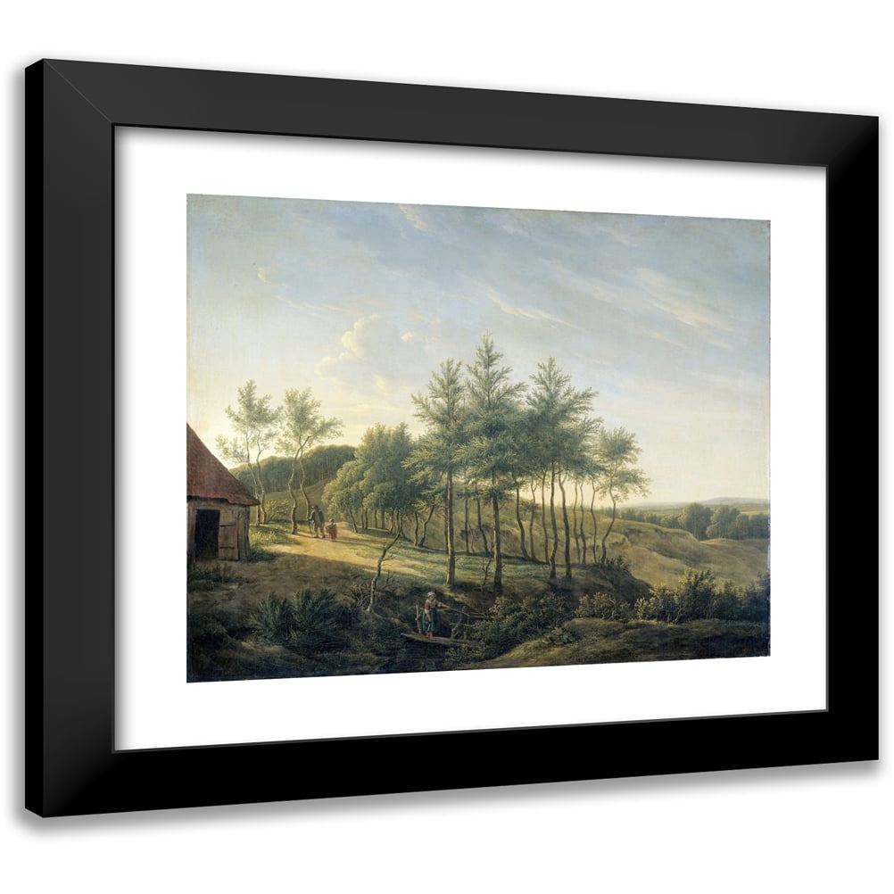 Gerrit Jan Michaëlis 23x20 Black Modern Framed Museum Art Print Titled ...