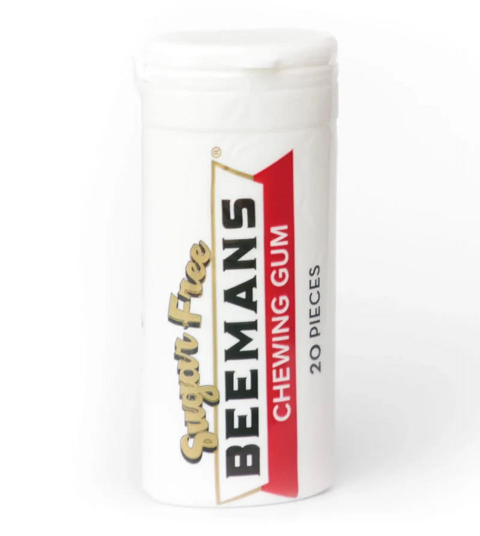 Gerrit Sugar Free Beemans Chewing Gum, 20 Piece Tube - 12 Count Display ...