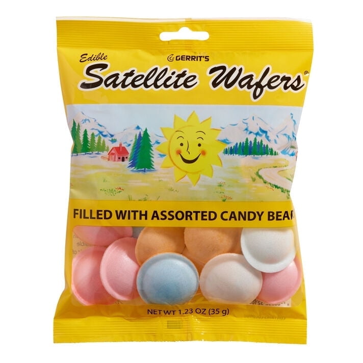 Gerrit's Satellite Candy Wafers With Candy Beads 1.23 oz. 2ea - Walmart.com
