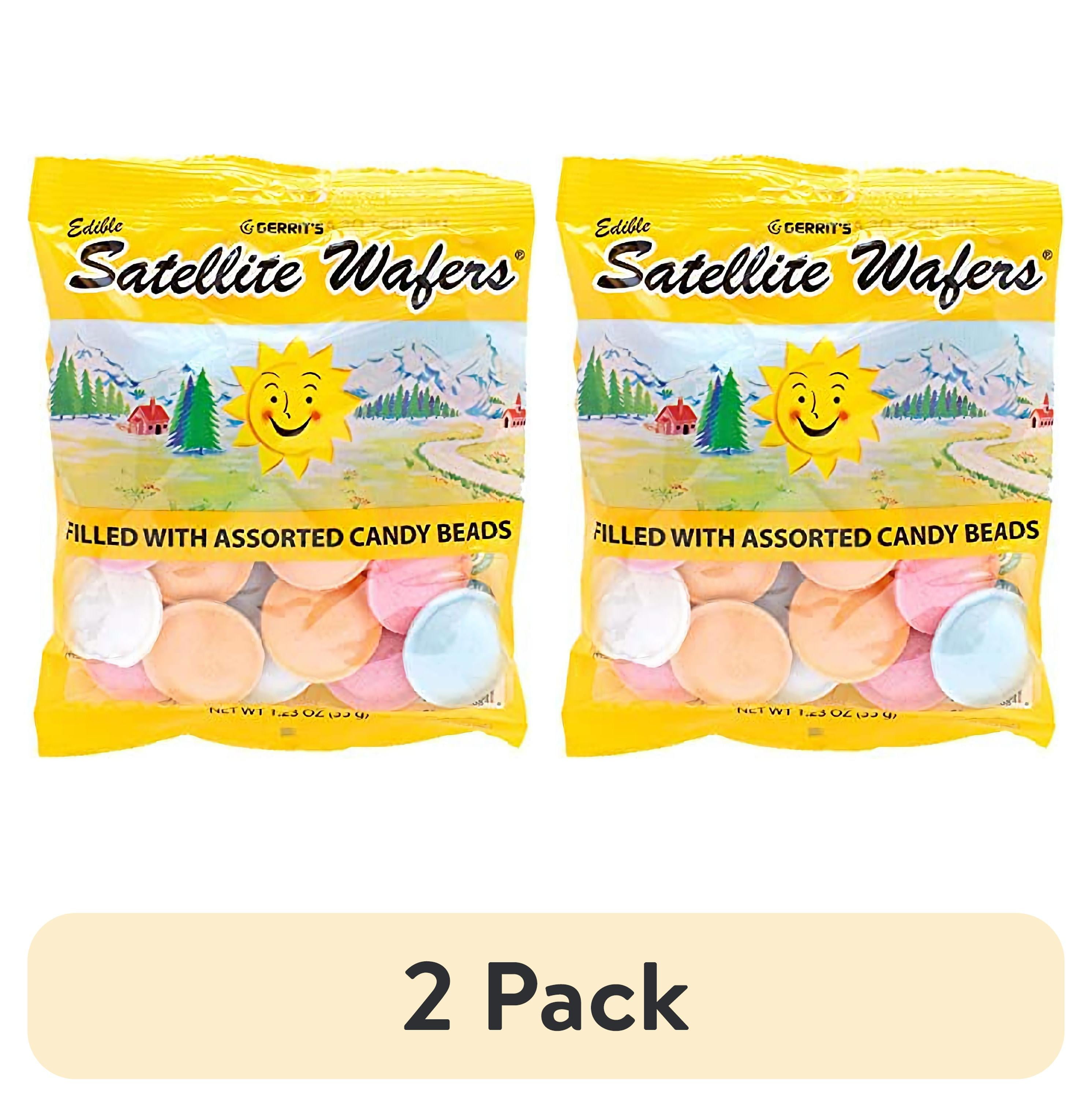 (2 pack) Gerrit's Satellite Wafers, Original with Candy Beads, 1.23 ...