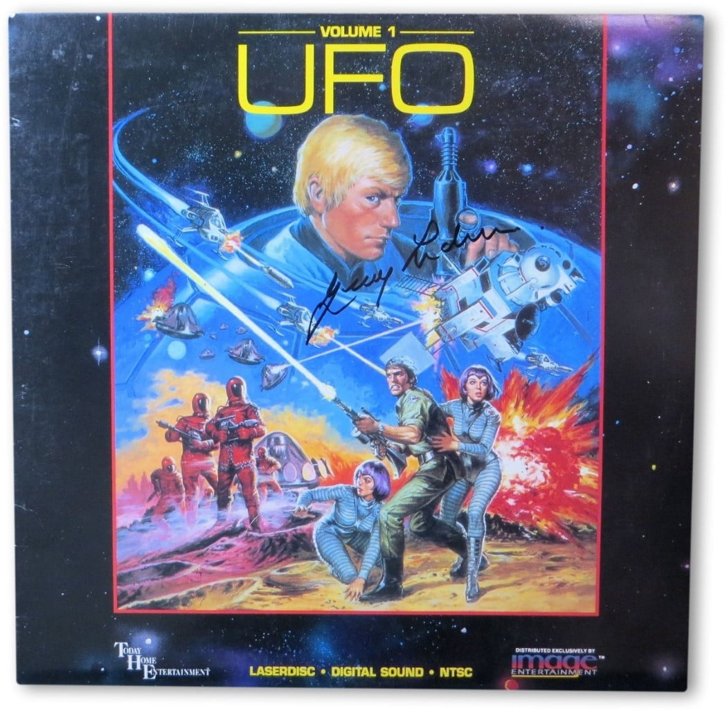 Gerry Anderson Signed Autographed Laserdisc Cover UFO Volume 1 JSA ...