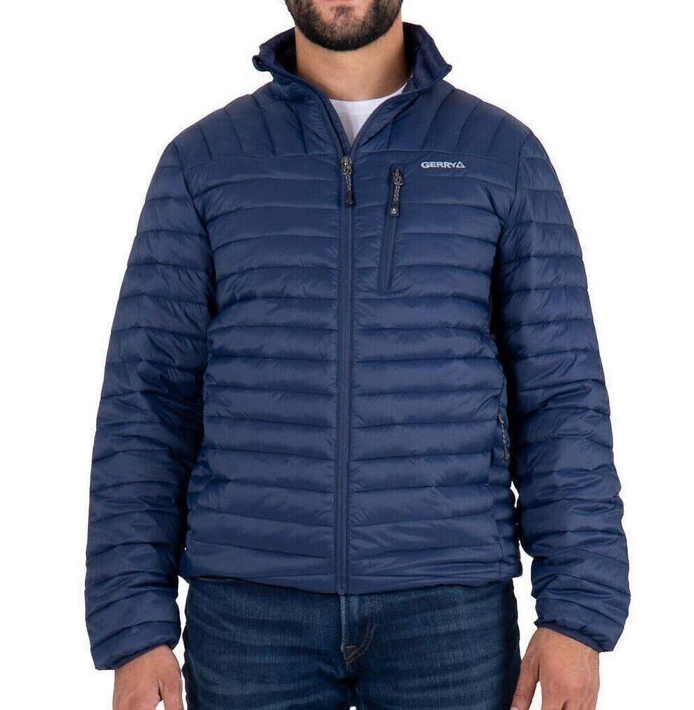 Gerry Men Lightweight Puffer Jacket, Blue, Size S - Walmart.com