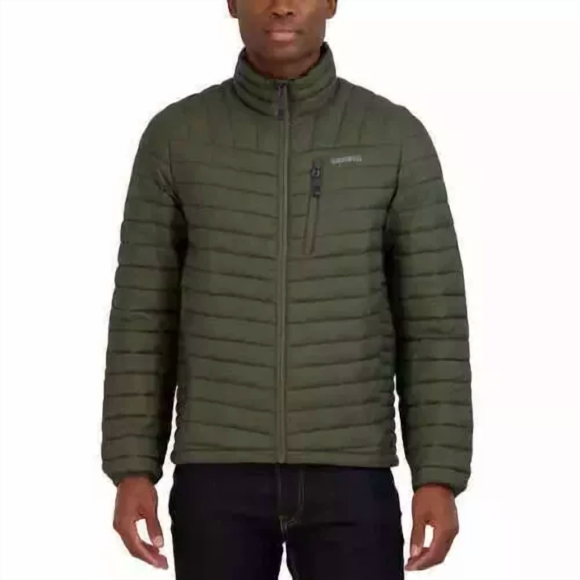 Gerry Men's Puffer Jacket, Green, M - Walmart.com
