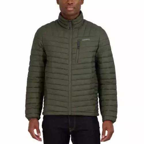 Gerry Men's Puffer Jacket, Green, M - Walmart.com