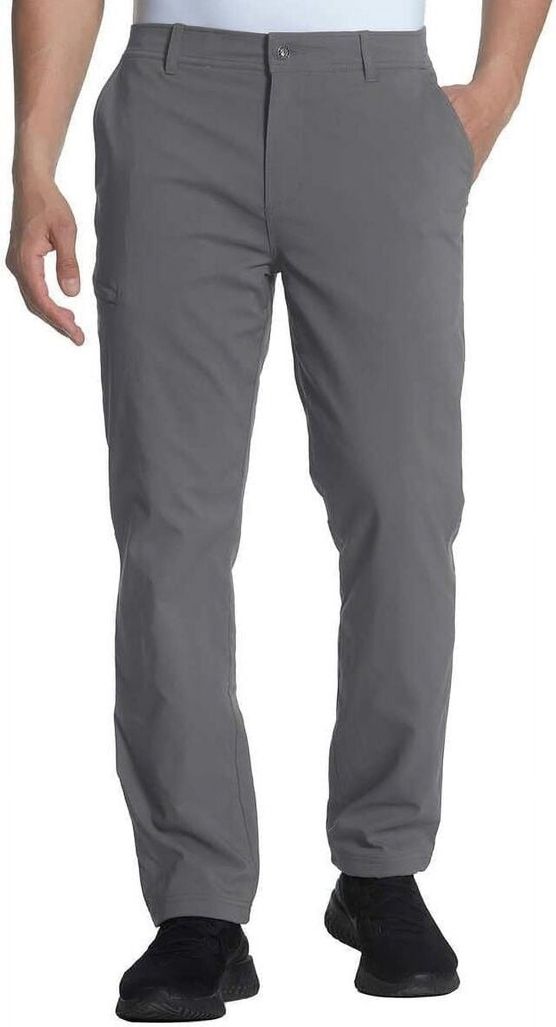 Gerry Men’s Stretch Fabric Fleece Lined Pant (Gray,40x30) - Walmart.com