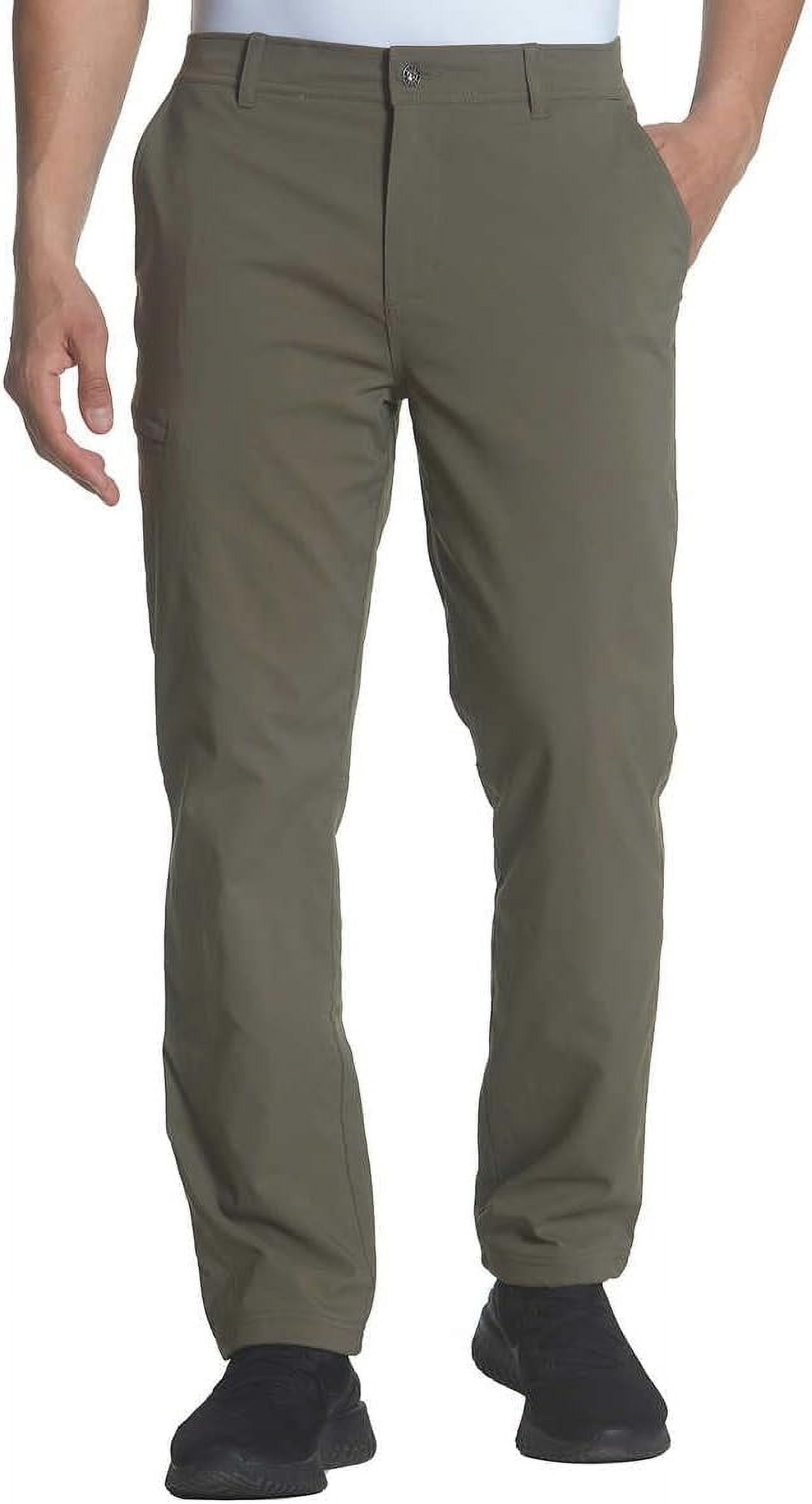 Gerry Men’s Stretch Fabric Fleece Lined Pant (Green,32x34) - Walmart.com