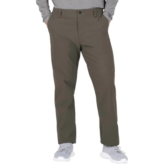 Gerry Men's Water Resistant Fleece Lined Stretch Pants with Zip Pockets ...