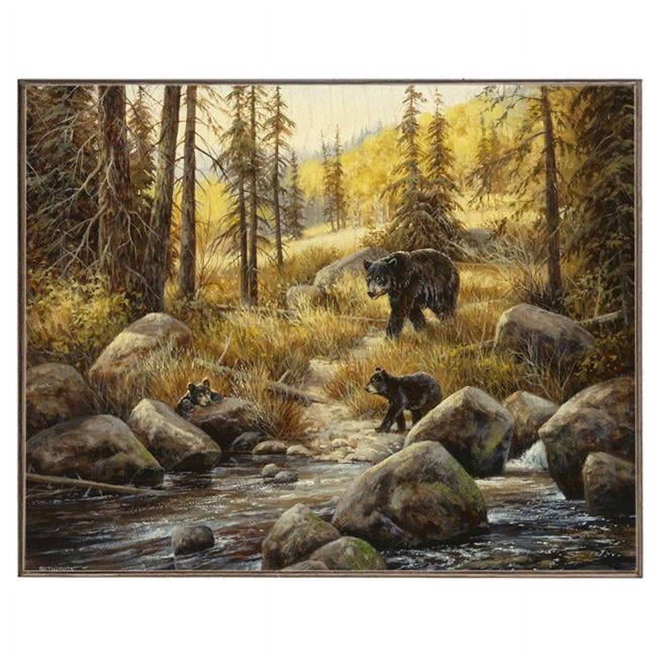 Gerry Metz LS2542WB1215-GM 15 x 12 in. Golden Moments - Birch Wood ...