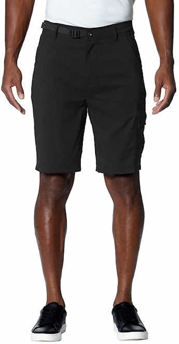Gerry Stretch Cargo 5 Pocket Venture Flat Front Woven Hiking Shorts for ...
