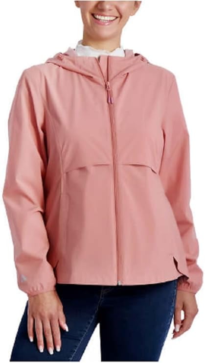 Gerry Women's Packable Rain Jacket Small Pink - Walmart.com