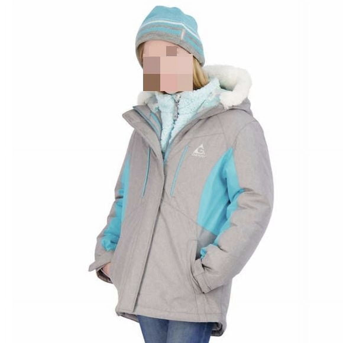 Gerry Youth Systems 3 in 1 Jacket Urban Heather XS 5/6 w/ Removable ...