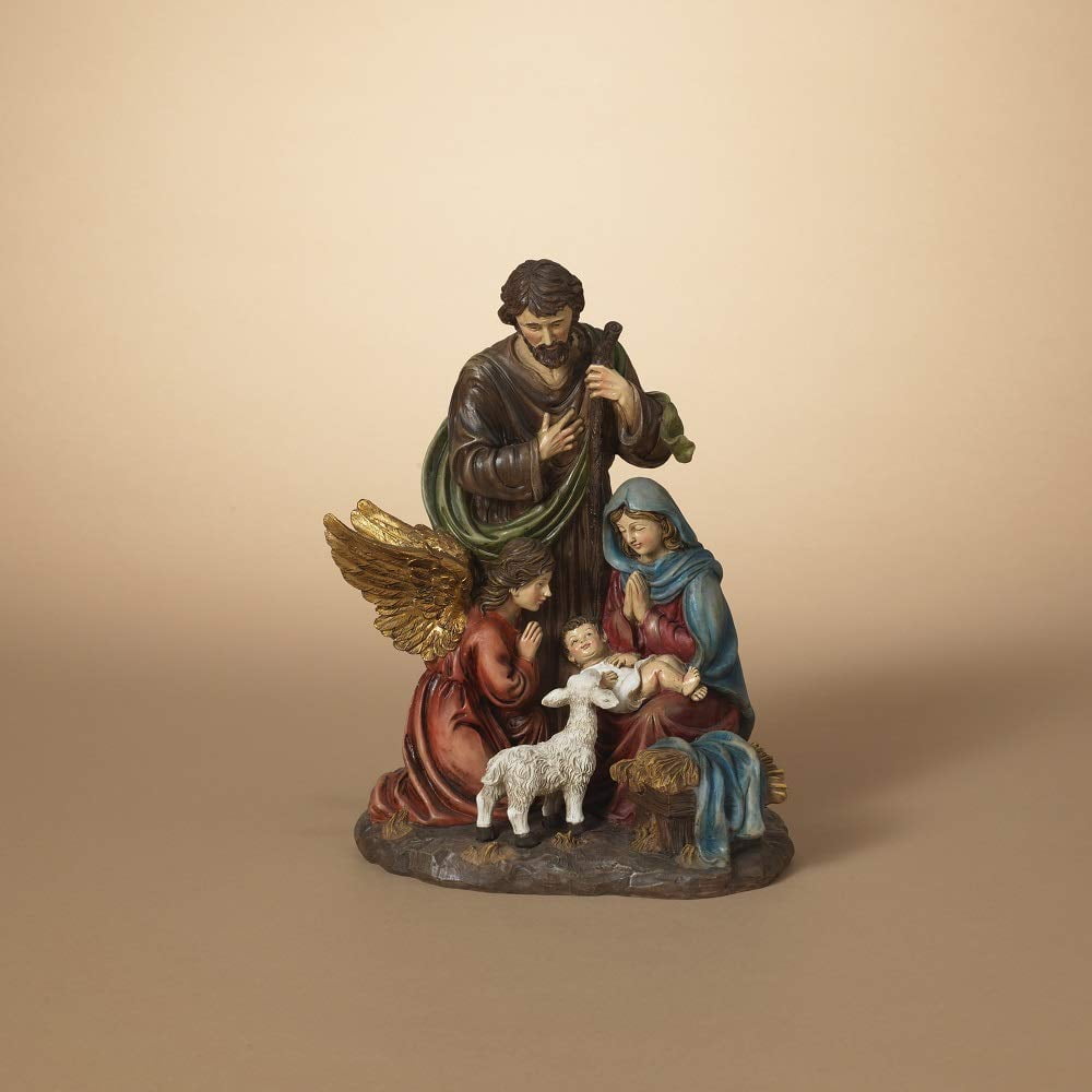 Gerson 2588940 Resin Nativity Figurine 12" H - Walmart.com