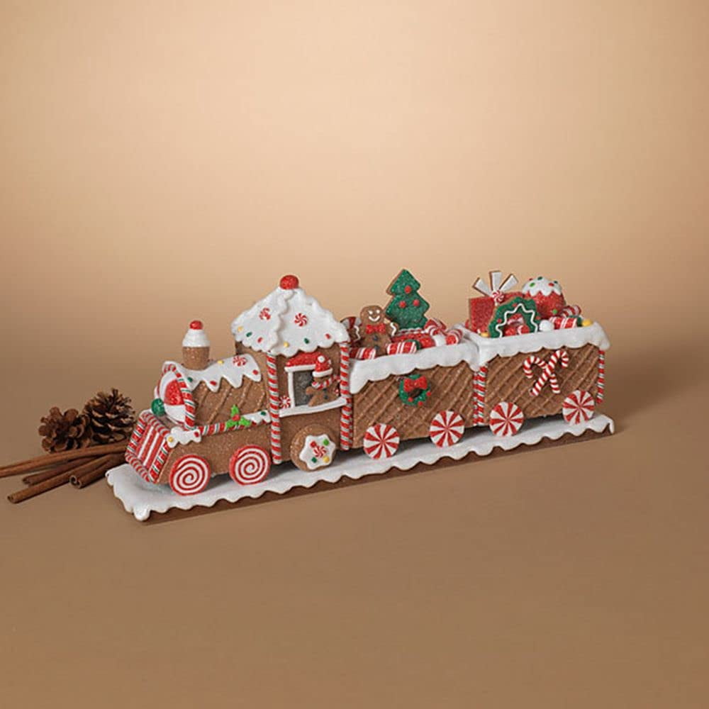 Gerson 2597330 Clay Dough Gingerbread Train 19.5" L - Walmart.com