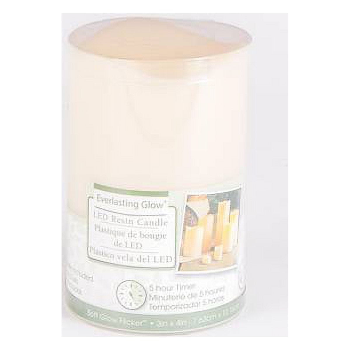 Gerson 4.5" Indoor / Outdoor Flameless LED Battery Operated Pillar ...