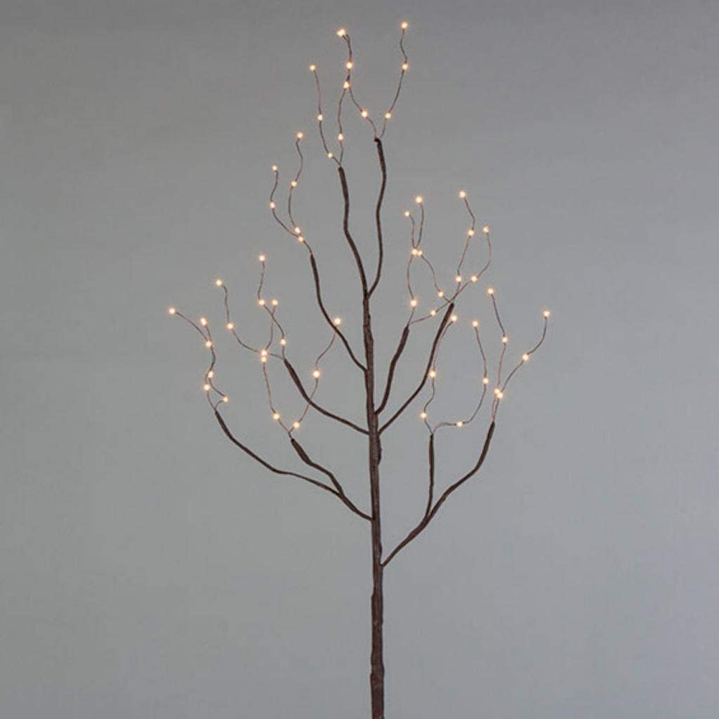 Gerson 44418 - 39" Matte Brown Indoor/Outdoor Lighted Branch Battery ...